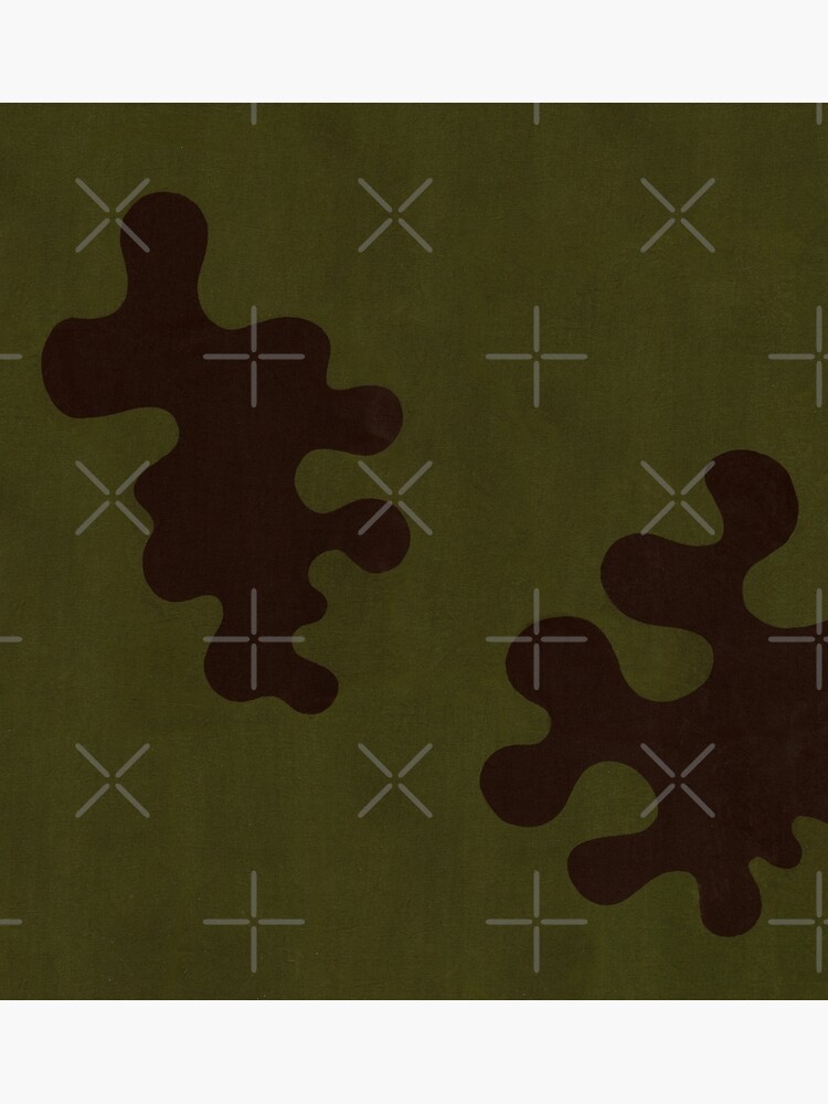 "RKKA amoeba Khaki-brown camouflage soviet russia ww2" Poster for Sale ...