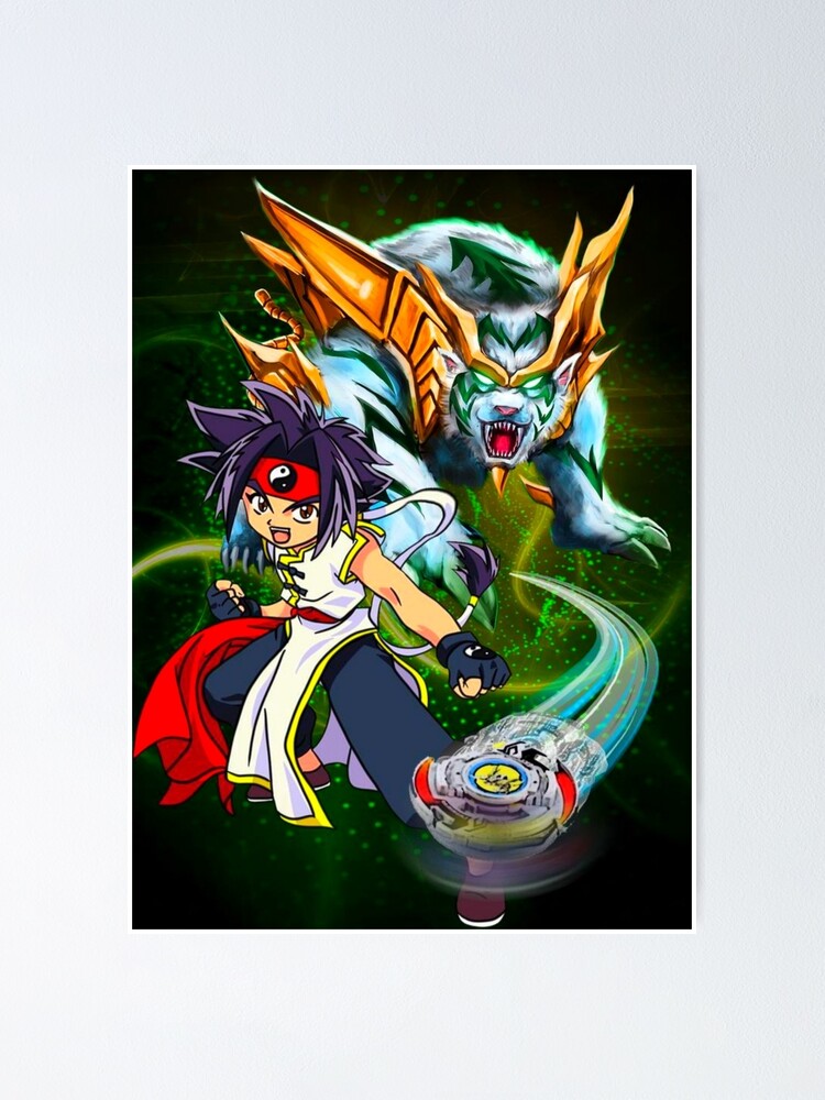 "Beyblade " Poster for Sale by Creations7 | Redbubble