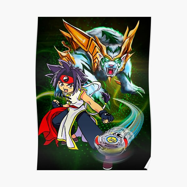 "Beyblade " Poster for Sale by Creations7 | Redbubble