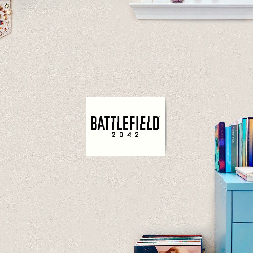 "Battlefield 2042 Black Logo" Art Print for Sale by Nvaa | Redbubble