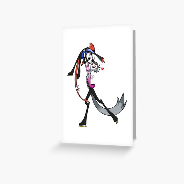 "Helluva Boss Stolas" Greeting Card for Sale by Theodoreshop | Redbubble