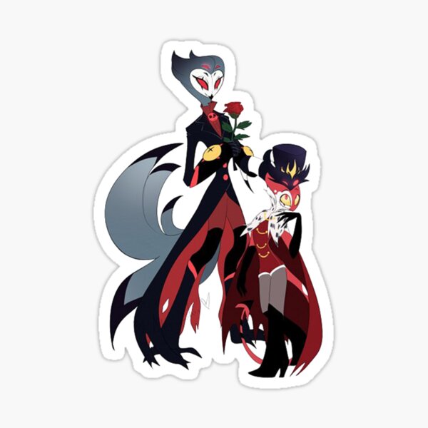 "Helluva boss Stolas " Sticker for Sale by Theodoreshop | Redbubble