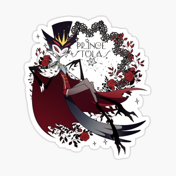 "Helluva boss Stolas " Sticker for Sale by Theodoreshop | Redbubble