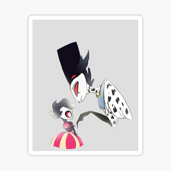 Helluva Boss Stolas Graphic Sticker For Sale By Theodoreshop Redbubble