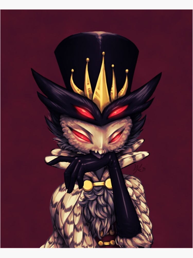 "Stolas Portrait" Sticker for Sale by Theodoreshop | Redbubble