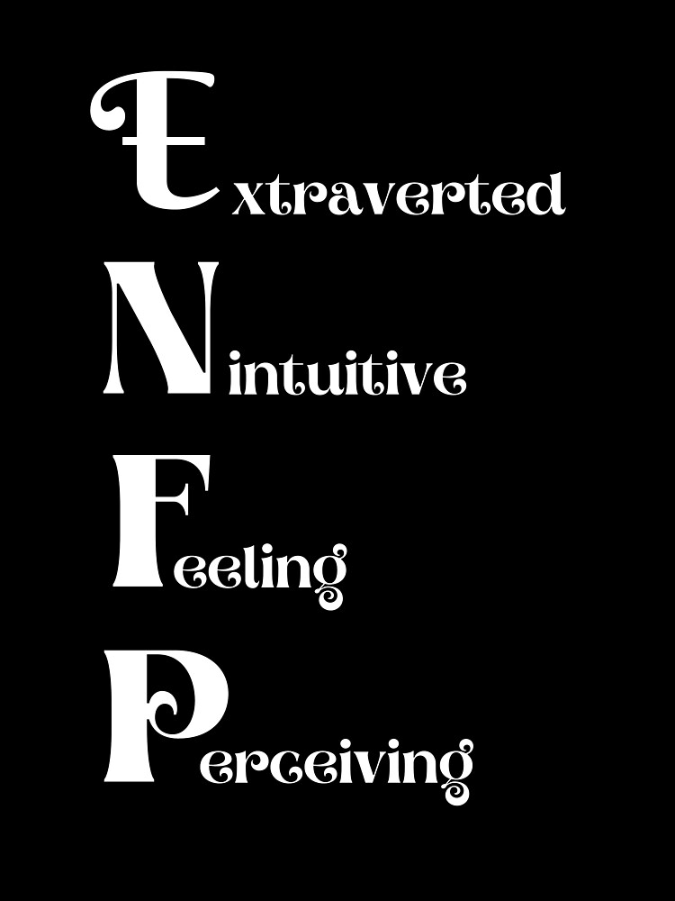 "ENFP" Poster by CognitiveMinds | Redbubble