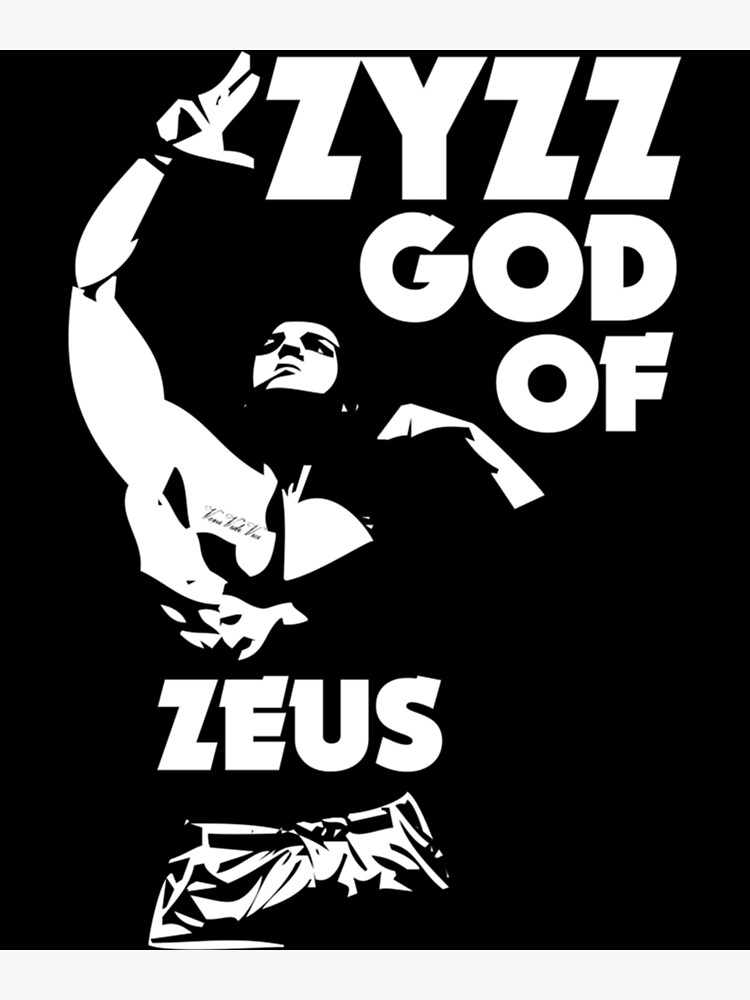 "Zyzz god of Zeus " Poster by GoofyGorillas | Redbubble