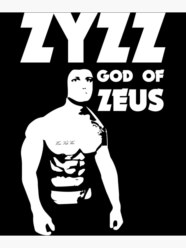 "Zyzz god of Zeus " Art Print for Sale by GoofyGorillas | Redbubble