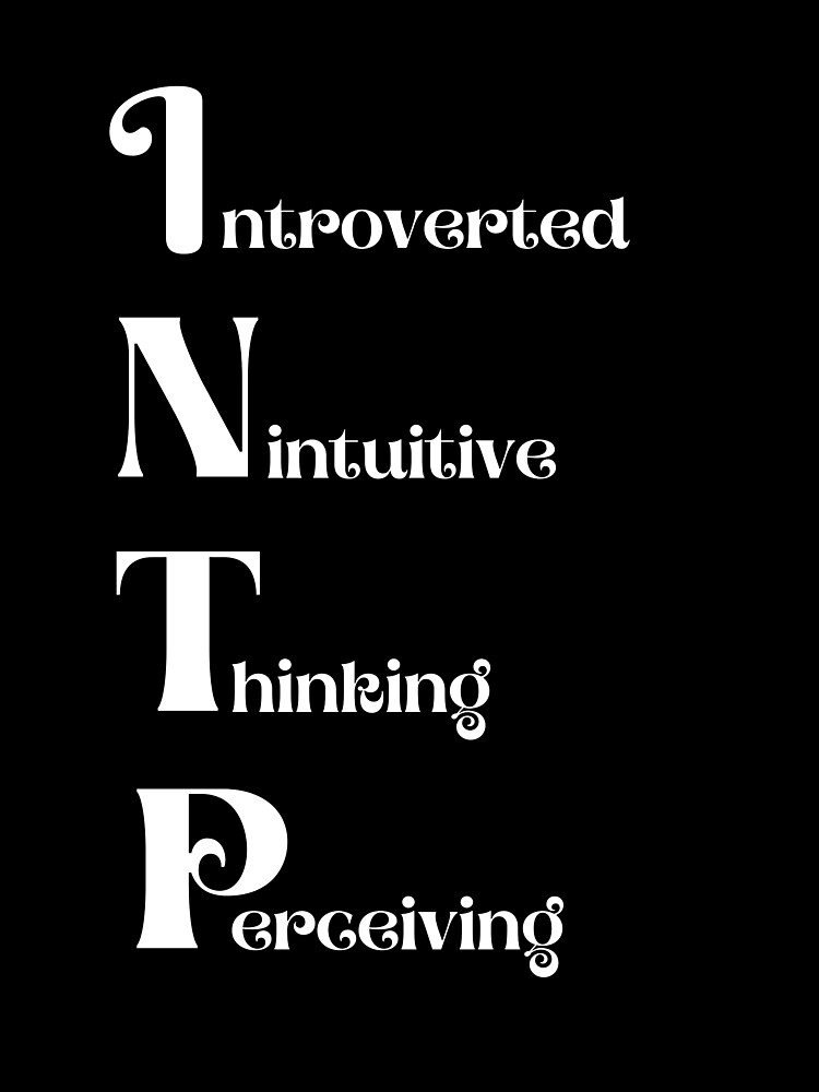 "INTP" Poster for Sale by CognitiveMinds | Redbubble
