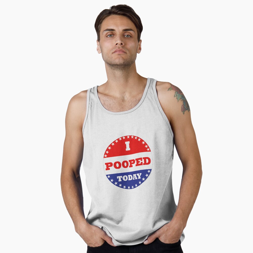 "Voting Stickers - I Pooped Today" Pin for Sale by Klay70 | Redbubble