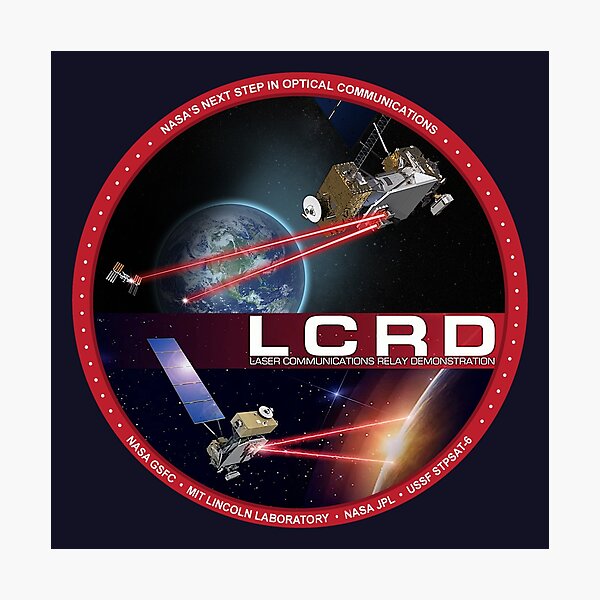 Impression photo « Logo de démonstration du relais de communication ...