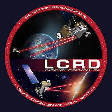 "NASA LCRD Laser Communications Relay Demonstration logo" Kids T-Shirt ...