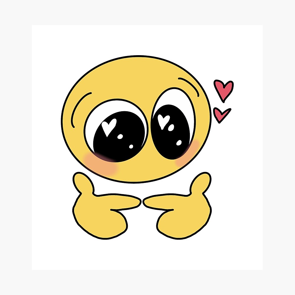 Get the perfect emoji for blushing with cute emoji blush to show your ...