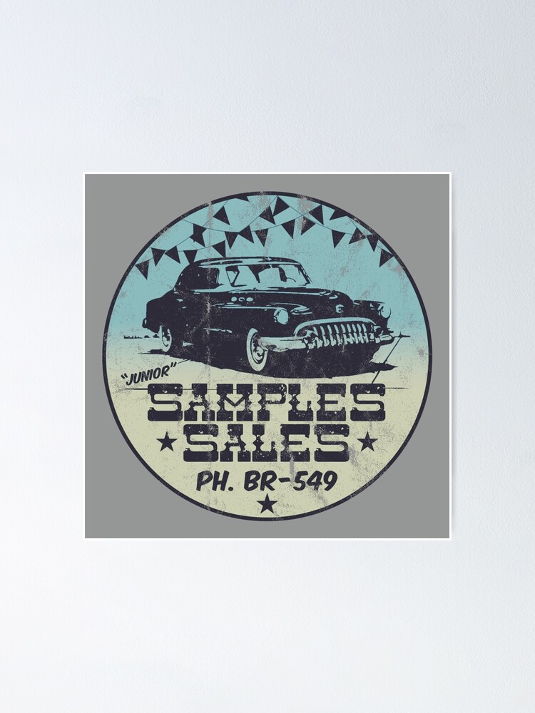 "Hee Haw: Samples Sales" Poster for Sale by Slick-Reynolds | Redbubble