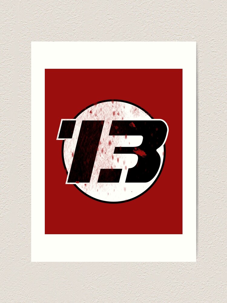 "Vintage Classic Retro 13 Racing Number New " Art Print for Sale by ...