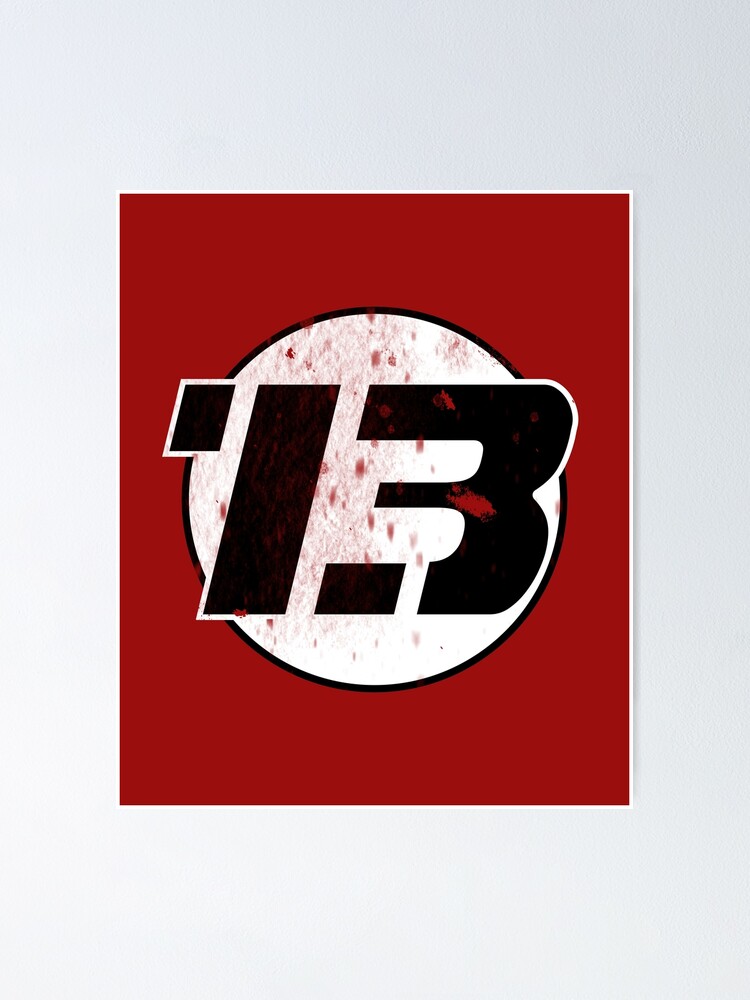 "Vintage Classic Retro 13 Racing Number New " Poster for Sale by ...