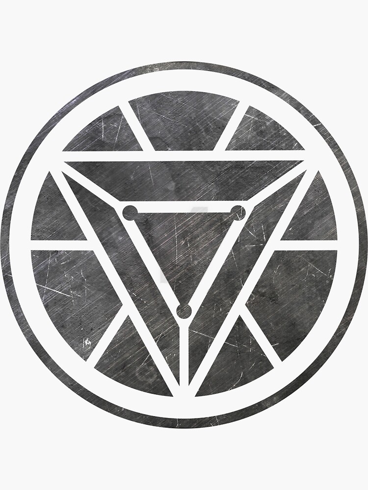 "Iron man reactor" Sticker by isa8a | Redbubble