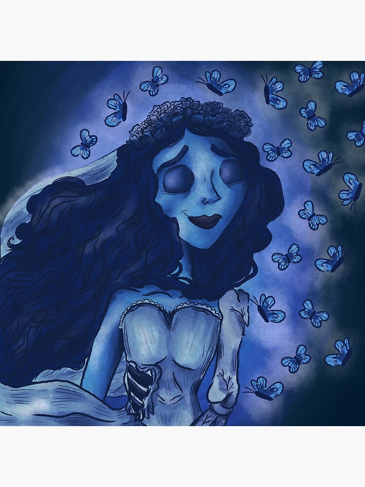"Corpse Bride-- Emily turns into Butterflies" Poster for Sale by ...