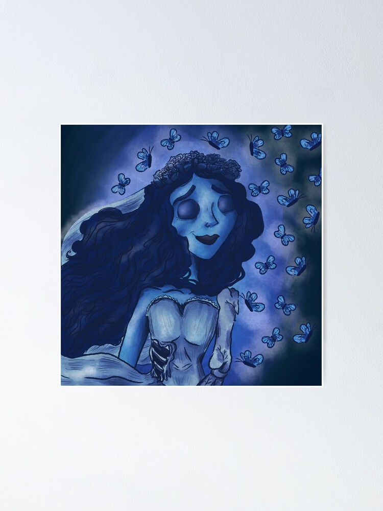 "Corpse Bride – Emily verwandelt sich in Schmetterlinge" Poster von ...