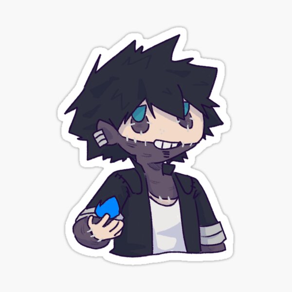 "Character Mini - Dabi" Sticker by Tomuraukami | Redbubble