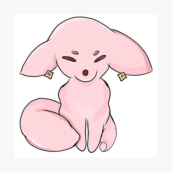 "yae miko (fox form) " Photographic Print for Sale by snkxwwe | Redbubble