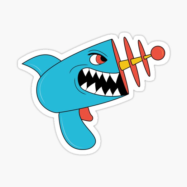 "Gamma Ray Gun" Sticker for Sale by JankyDoodle | Redbubble