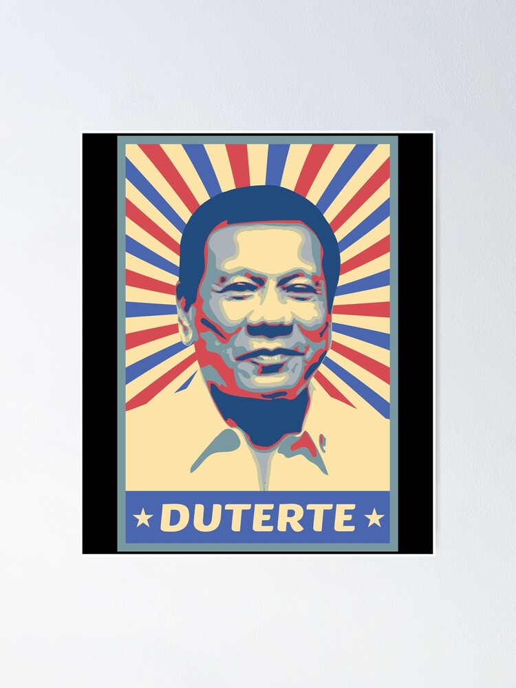 "Rodrigo Duterte Rody Digong Davao President Philippines" Poster for ...