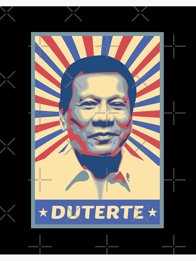 "Rodrigo Duterte Rody Digong Davao President Philippines" Art Board ...