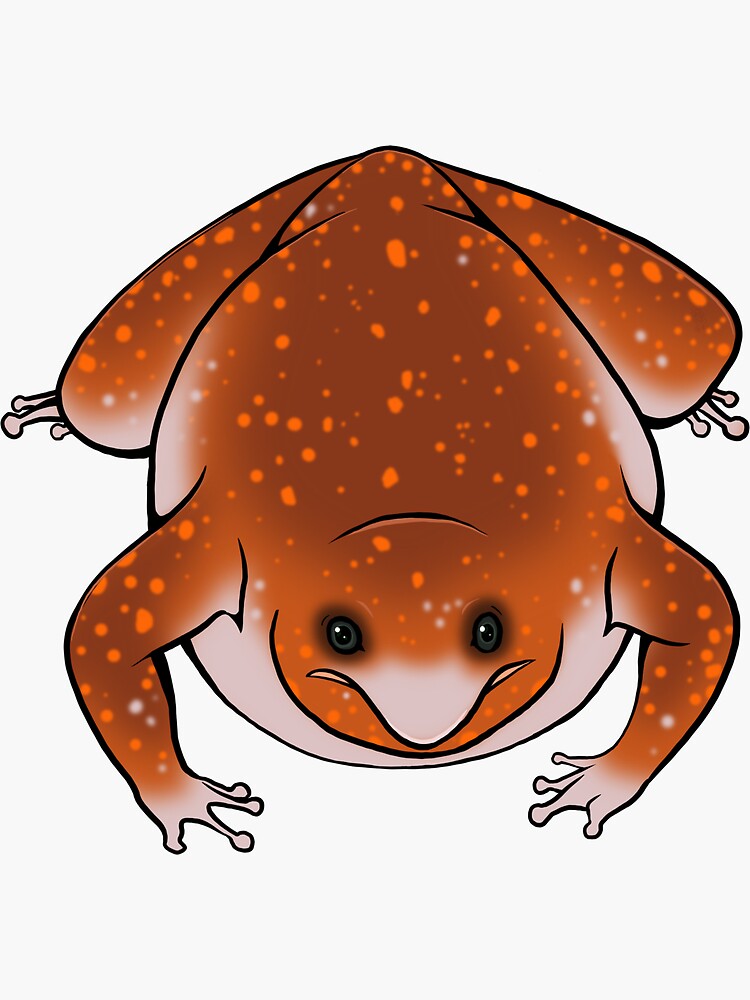 "Zombie Frog" Sticker for Sale by Copperbora | Redbubble