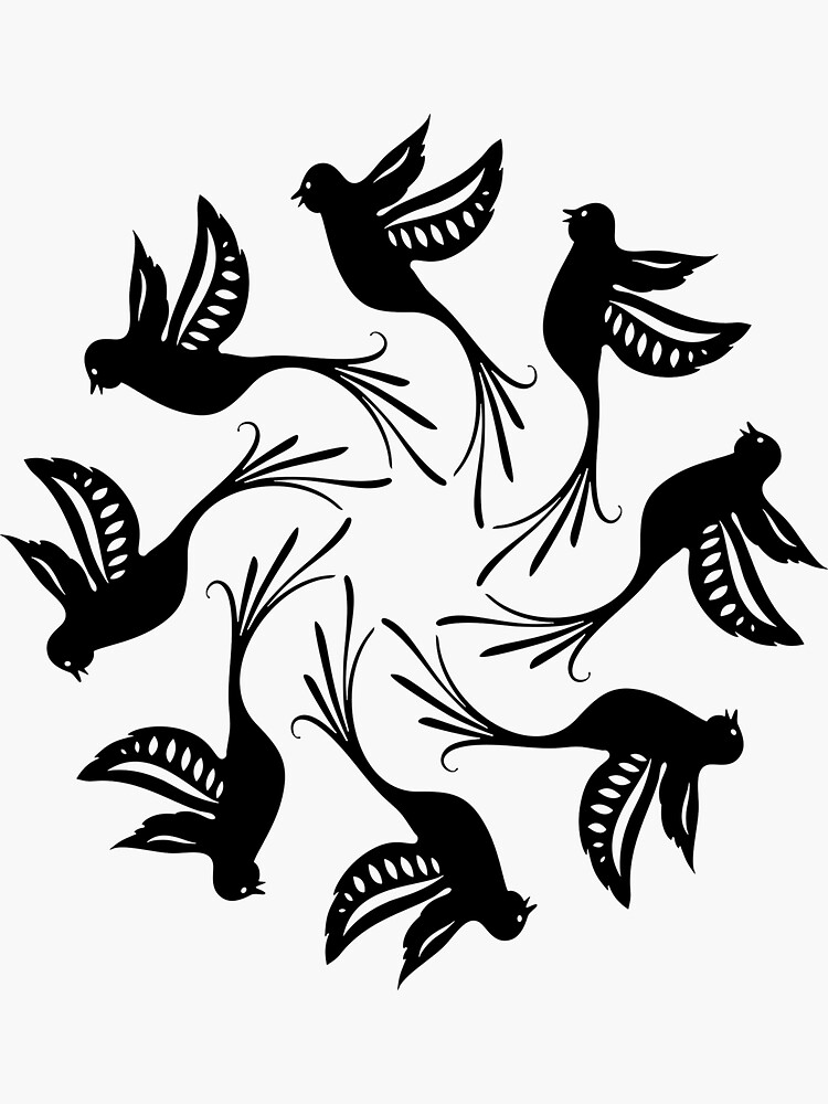 "Banksy Birds" Sticker for Sale by WashmaGul | Redbubble