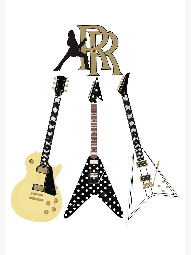 "Randy Rhoads Collection" Spiral Notebook for Sale by Griff5516 | Redbubble