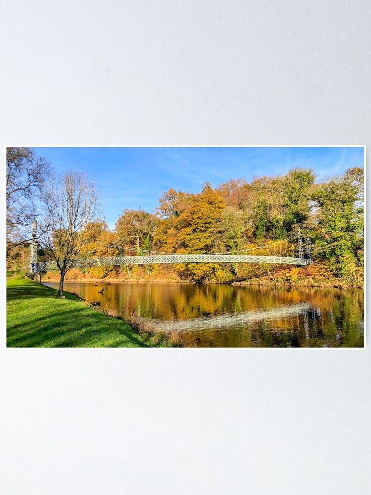 "King George V Suspension Bridge Newton Stewart" Poster for Sale by ...