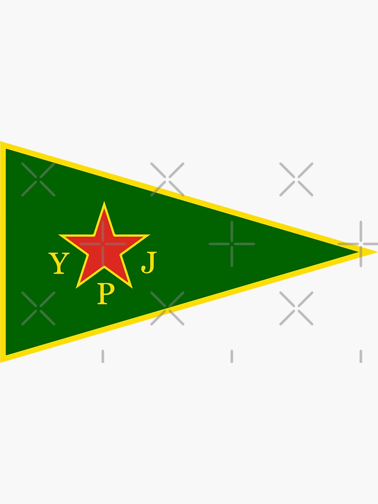 "Women's Protection Units - YPJ" Sticker for Sale by mehdibamhaoud ...
