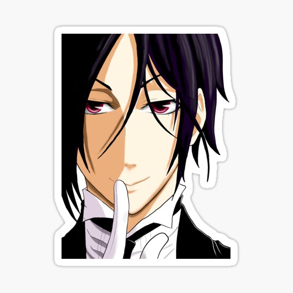 "Sebastian fanart" Sticker for Sale by LilyNinjon | Redbubble
