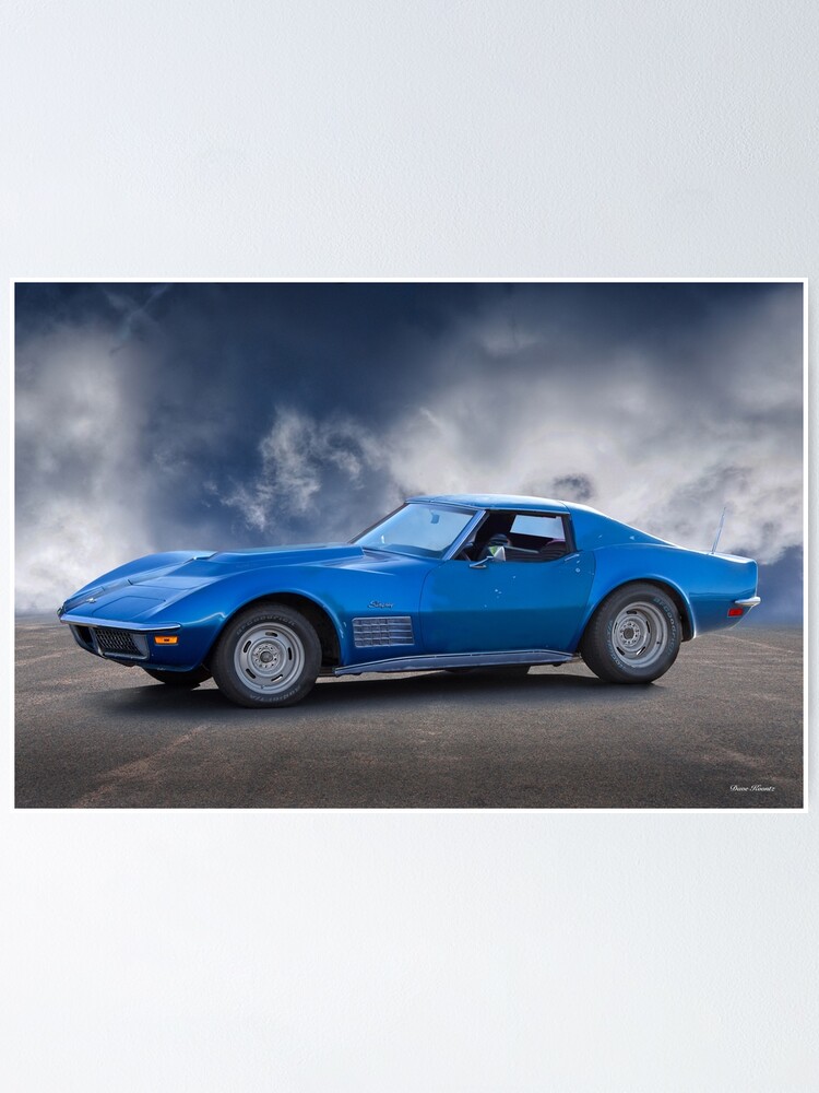 "1972 Chevrolet C3 Corvette LT-1 Stingray" Poster for Sale by ...