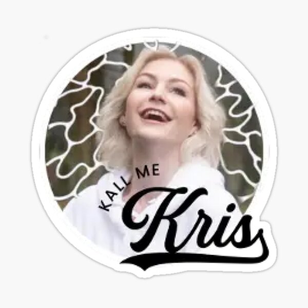 "kallmekris" Sticker by Khalile21 | Redbubble