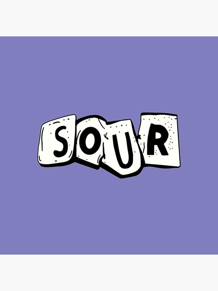 "Olivia Rodrigo - Sour sticker" Art Print for Sale by antkal | Redbubble