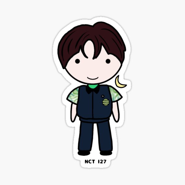 "Taeil NCT 127 Sticker Moon" Sticker by Arlimelight | Redbubble