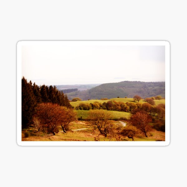 "Welsh hills" Sticker for Sale by Mangell-photos | Redbubble