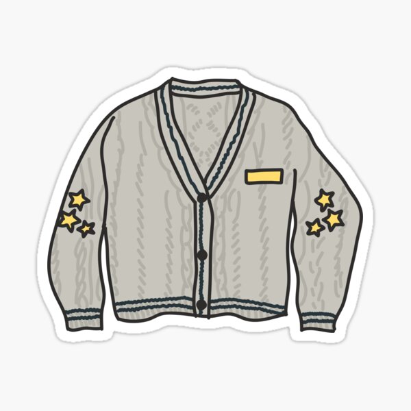 "Taylor Swift Cardigan" Sticker for Sale by 13-swiftie | Redbubble