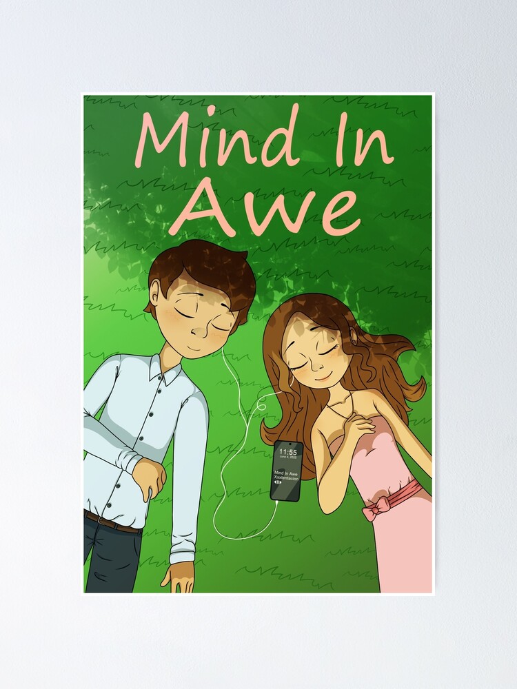 "Mind In Awe poster" Poster for Sale by Anamadic | Redbubble