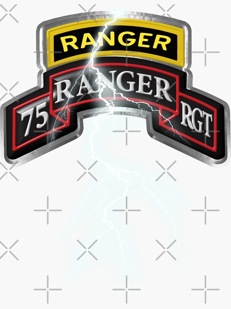 "75th Ranger Regiment " Sticker for Sale by SoldierAlways | Redbubble