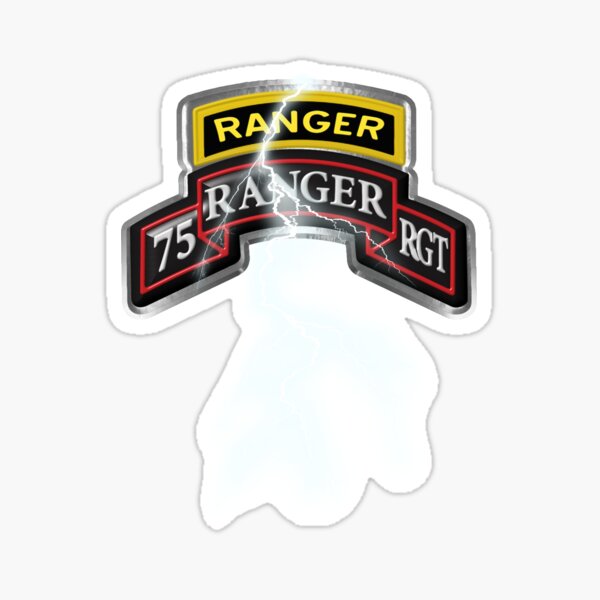"75th Ranger Regiment " Sticker by SoldierAlways | Redbubble