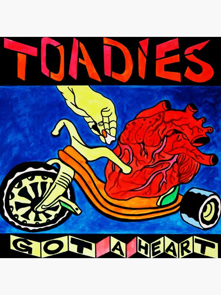 "Toadies " Sticker by klokkmark | Redbubble