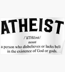 Atheist: Posters | Redbubble