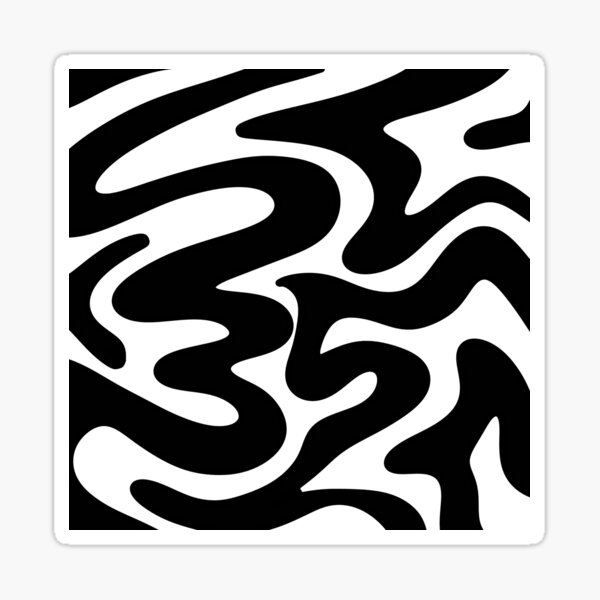"Modern Minimal Abstract 22" Sticker by PeachyLitchi | Redbubble
