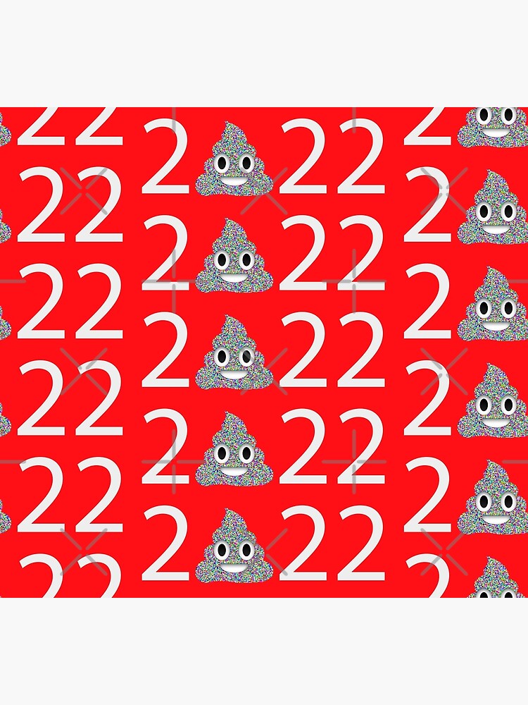 "2022 Poop Emoji 2022 Pile of Poo Emoticon" Socks for Sale by ...