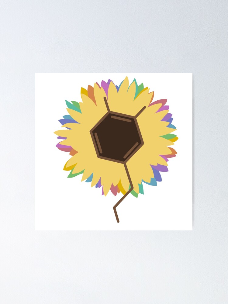 "ADHD Neurodiversity Hidden Disability Sunflower" Poster for Sale by ...