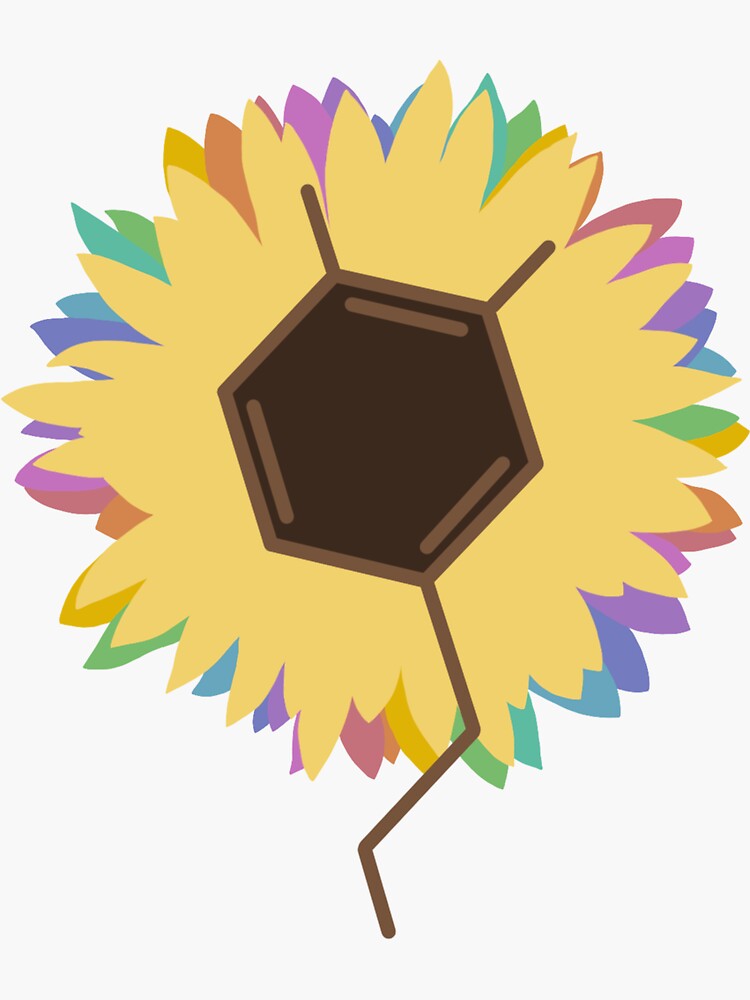 "ADHD Neurodiversity Hidden Disability Sunflower" Sticker for Sale by ...