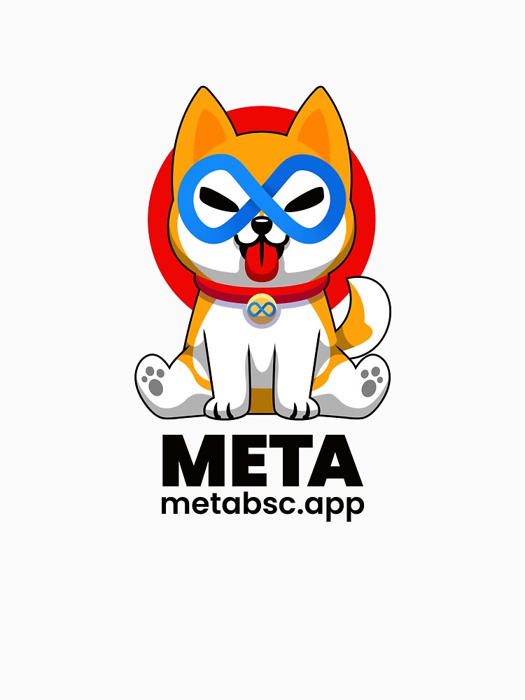 "Sitting METAShib - META Cryptocurrency" T-shirt for Sale by metabsc ...